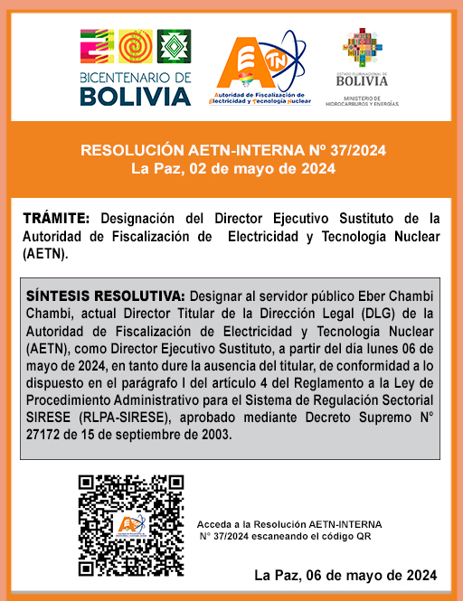 Autoridad de Electricidad y Tecnología Nuclear - Página Web Oficial