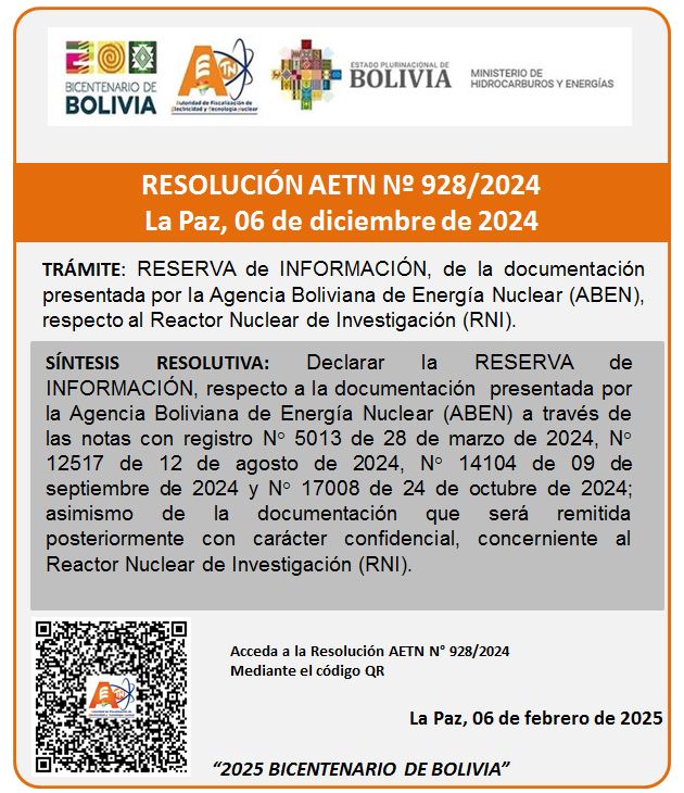 Autoridad de Electricidad y Tecnología Nuclear - Página Web Oficial
